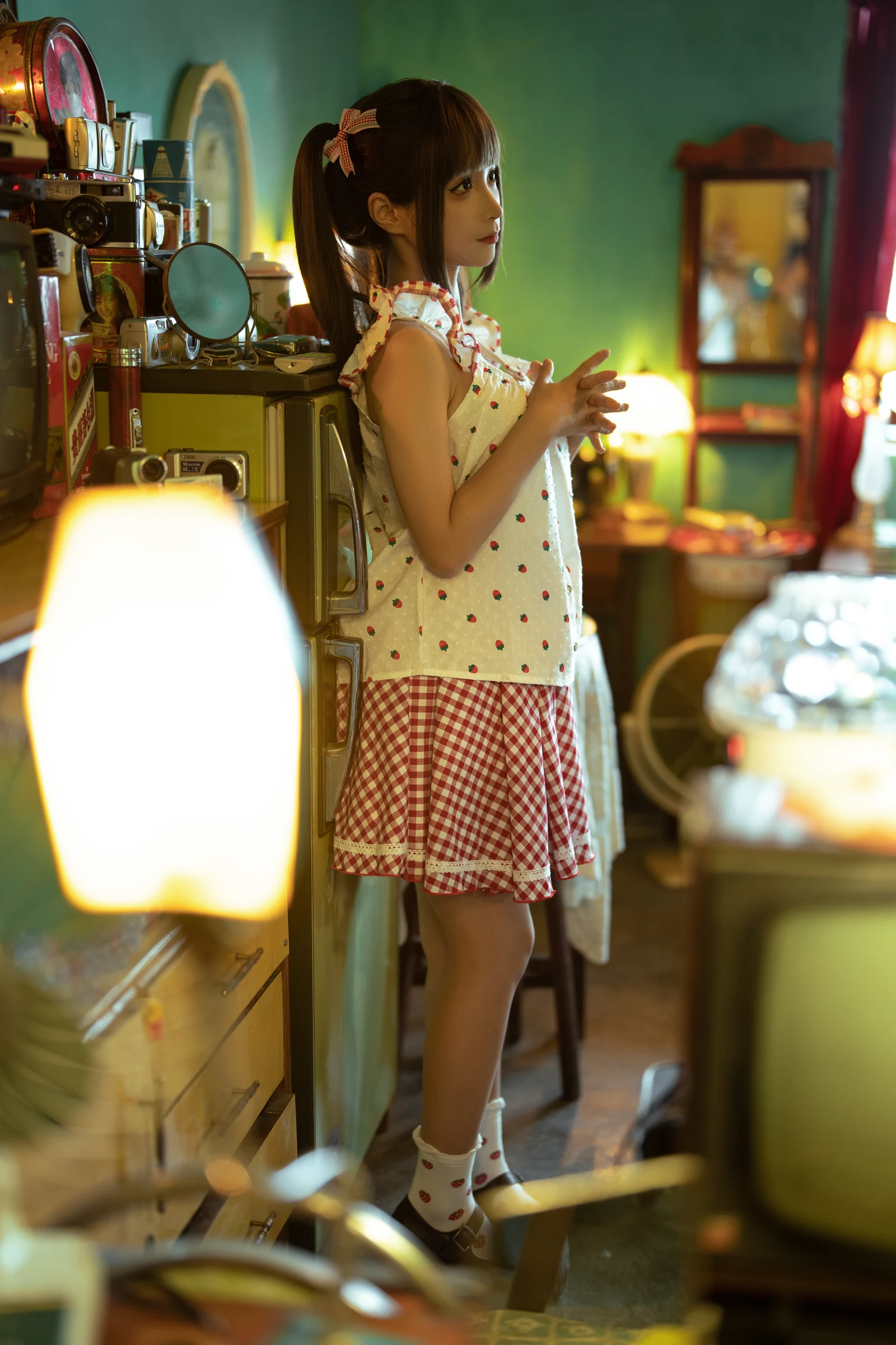 蠢沫沫 No 206 红格子 [118p 1 18gb] Chunmomo